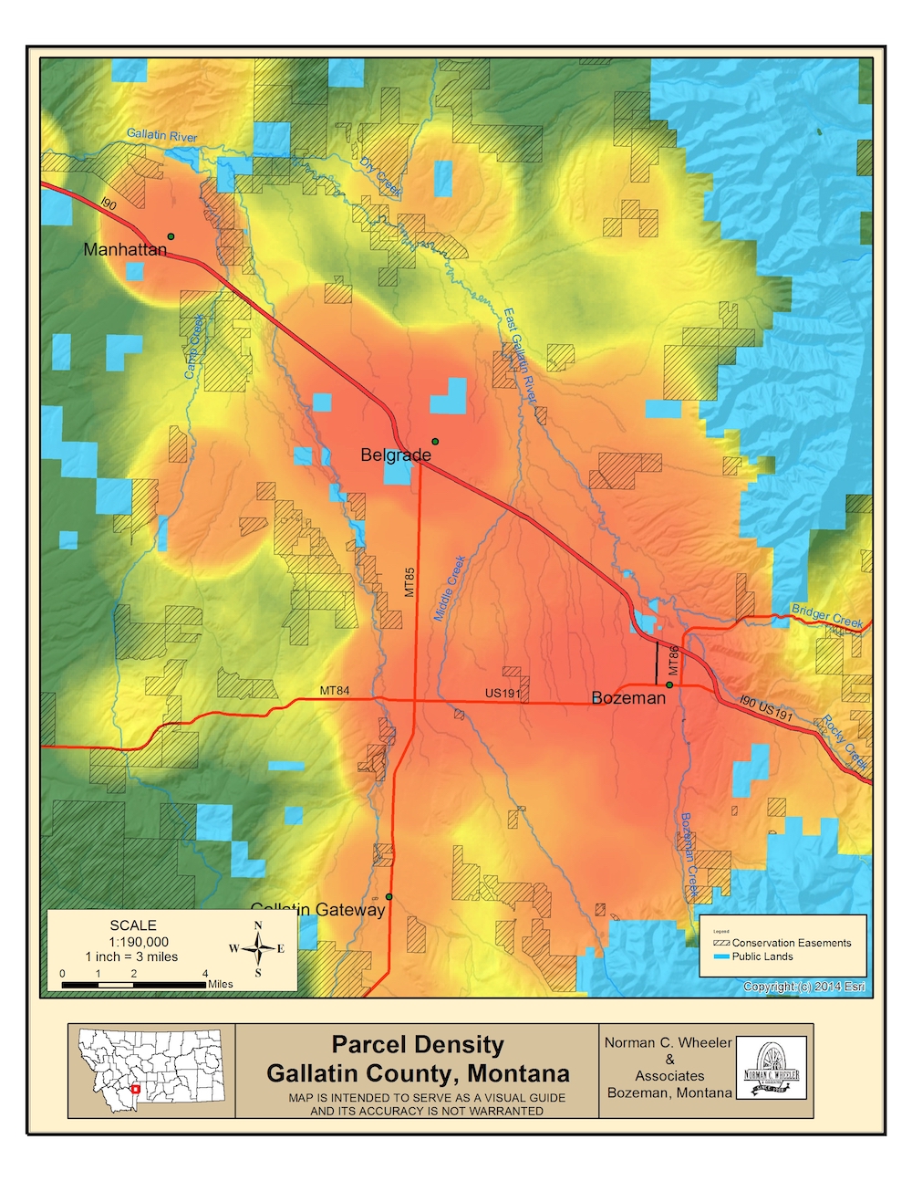 GIS Mapping Services In Montana - N.C. Wheeler & Associates